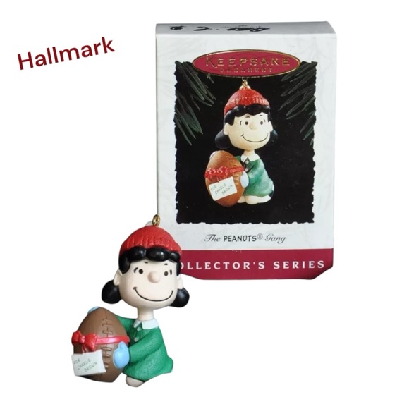 Hallmark | Holiday | Hallmark 994 Ornament The Peanuts Gang Lucy With ...